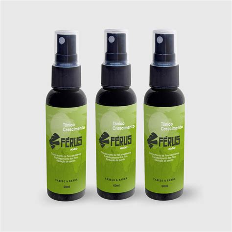 Tônico de Crescimento kit 3 Meses Férus Man Loja Oficial