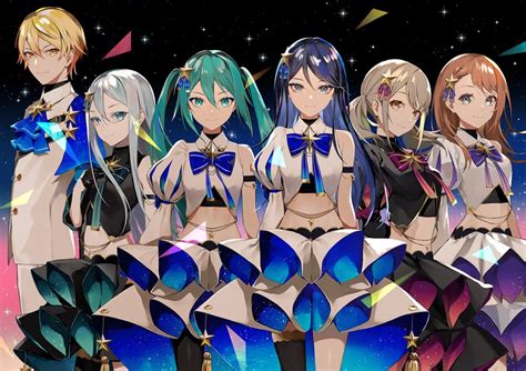 Hatsune Miku Tenma Tsukasa Yoisaki Kanade Azusawa Kohane Hanasato