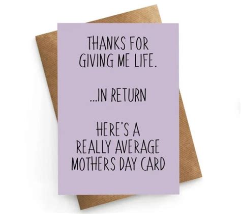 87 Funny Mothers Day Card Messages To Make Her Lol