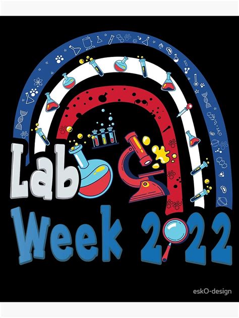 Lab Week 2022 Med Laboratory Technician Poster By Esko Design