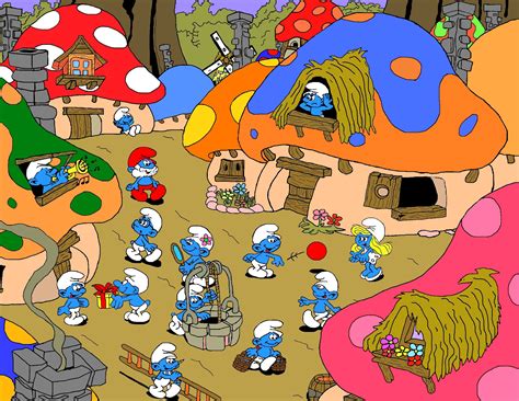 Panicky Smurf