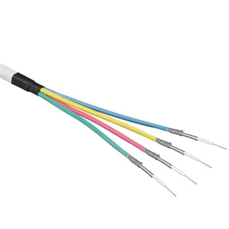Coax Kabel Per Rol Type COAX Buitendiameter Mm Afscherming Tweevoudig Impedantie
