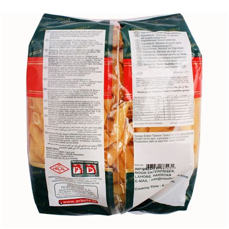 Buy Arbella Penne Rigate Pasta 500g Online At Best Price In Pakistan