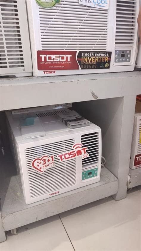 Tosot Window Type Inverter Aircon Tv And Home Appliances Air Conditioning And Heating On Carousell