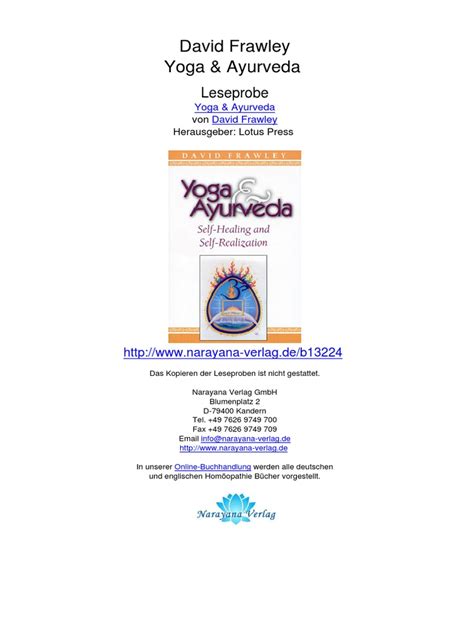 Yoga Ayurveda David Frawley13224 2the Soul And Its Different Bodies