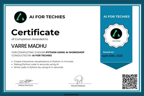 aifortechies aiinpython pythondevelopment aiworkshop