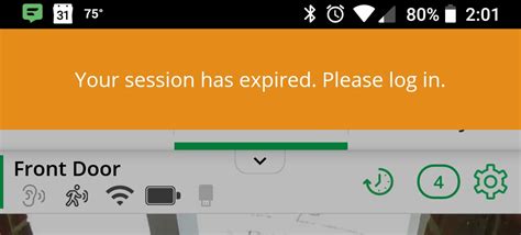 Solved Android Your Session Has Expired Please Log In Arlo
