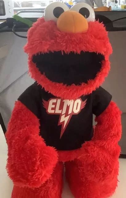 Hasbro Elmo Lets Rock Battery Sesame Street Character Pre Loved Working