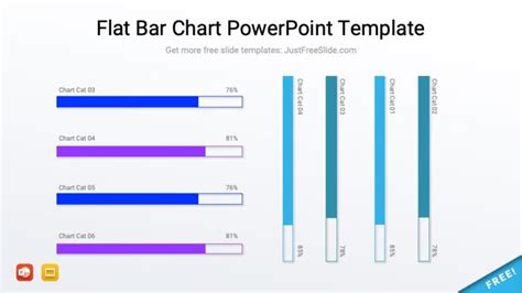 Free Creative Bar Graph Powerpoint Template 7 Slides Just Free Slide