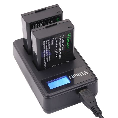 Lp E10 Lp E10 Oplaadbare Camera Batterijen 2200ma Grandado