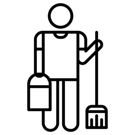 Premium Vector Cleaner Icon