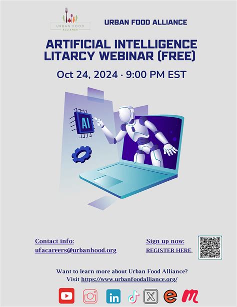 Ai Literacy Demystifying Artificial Intelligence Urban Food Alliance