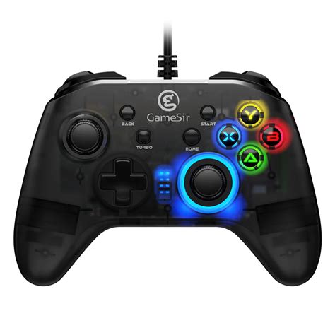 Gamesir T4w Wired Controller Usb Type C Turbo Function Dual Vibration