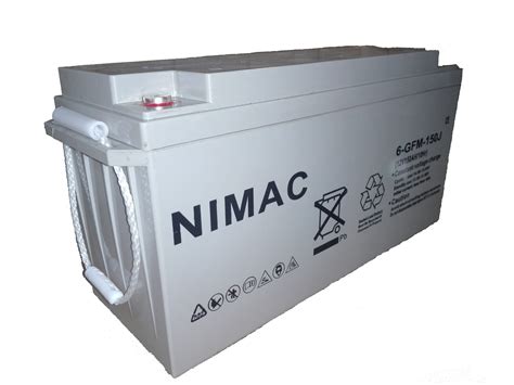 Batería Nimac Gel Serie G Ciclo Profundo 150 Ah 12v Melzi