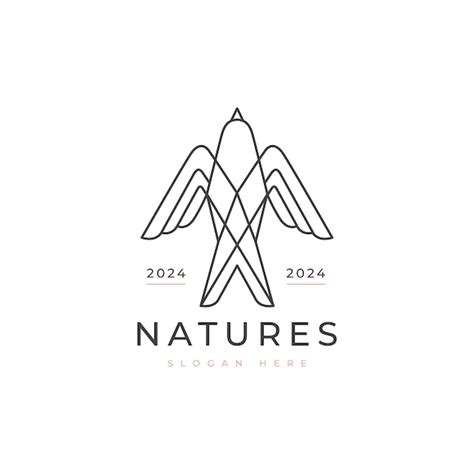 Premium Vector Fly Bird Minimal Logo Design Graphic Vector
