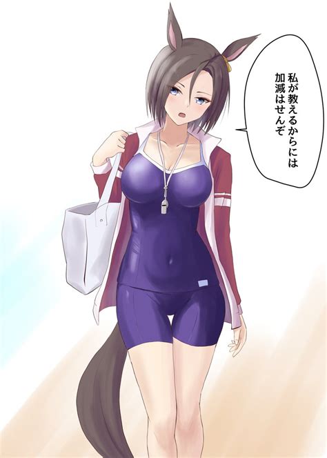 エアグルーヴ「スタミナトレーニングの臨時コーチ、エアグルーヴ ウマ娘 」深井あさせの漫画