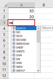 How To Insert Function In Excel Top Methods To Insert Formulas