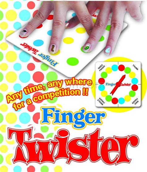 Twister Fingers Game WizZon Twister Fingers Game WizZon
