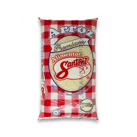 Arroz Blanco Premium 900Grs Santoni Gran Feria PZO
