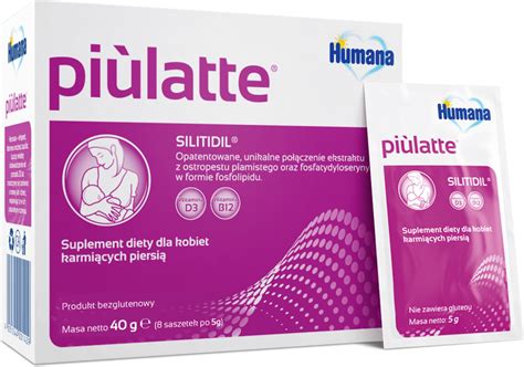 Humana Suplement Diety Dla Kobiet Karmiących Piersią Piùlatte 1 Szt