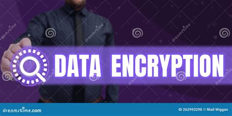 Inspiration Showing Sign Data Encryption Concept Meaning Conversion Of