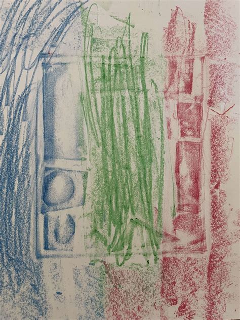 Collograph Big Ideas Art Studio