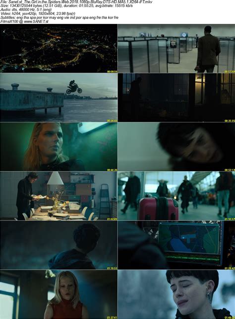 The Girl In The Spiders Web 2018 1080p Bluray Dts Hd Ma51 X264 Ift