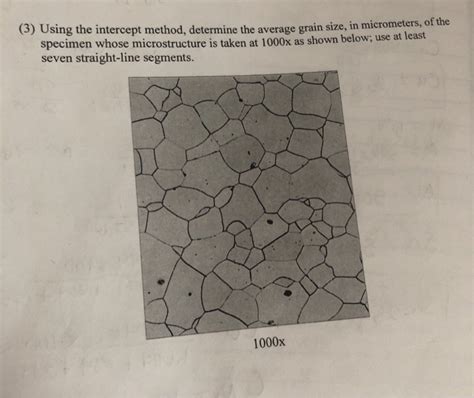 solved 3 using the intercept method determine the average