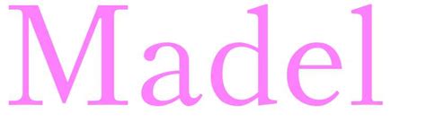 Madel Name For Girls UK Baby Names