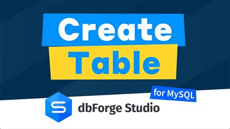 Mysql Table Editor Create And Modify Tables In Dbforge Studio For Mysql
