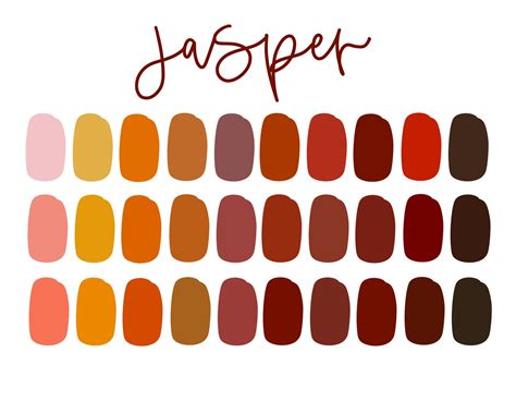 Crystal Inspired Procreate Color Palettes For Ipad 10 Palettes 300 Colors Portrait Art Color