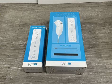 【未使用】 Wii Wiiリモコンプラス 追加パック 他 未使用 まとめ売り センサーバー ヌンチャク Nintendo Wii U