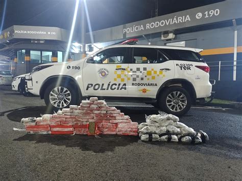 Homem é Preso Com Mais De 40 Quilos De Maconha E Skunk Escondidos Em