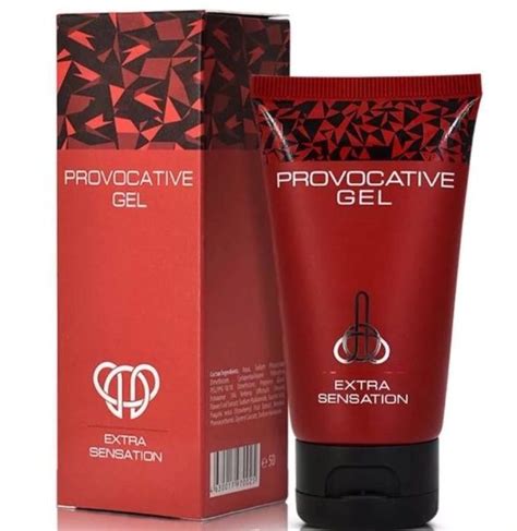 ไทแทนเจล หลอดสีแดง เจลพิเศษสำหรับผู้ชาย Provocative Gel 50 Ml เจลเพิ่มขนาดฟื้นฟูน้องชาย เจลหล่อ