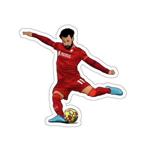 Mohamed Salah Liverpool Fc Lfc Sticker Etsy Mohamed Salah