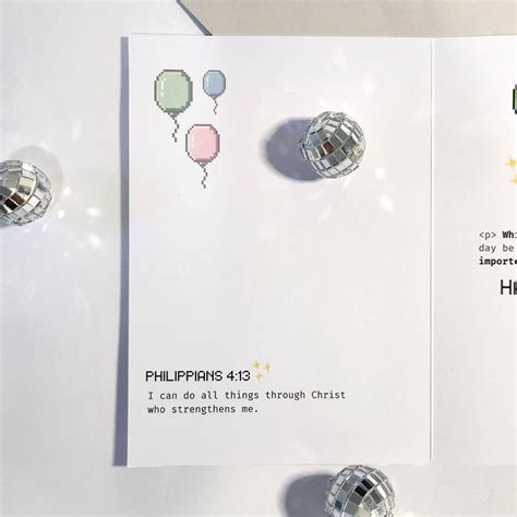 Coding Birthday Card Computer Science Cybersecurity Theme Birthday Optional Bible Verse