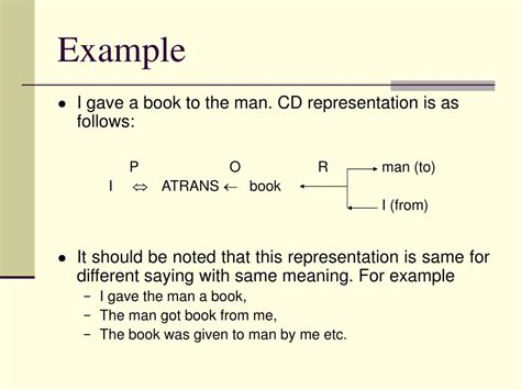 Ppt Conceptual Dependency Powerpoint Presentation Free Download Id
