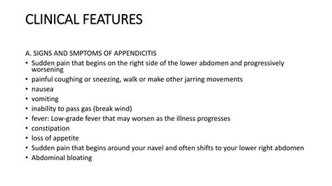 Appendicitis Power Point Presentationspptx