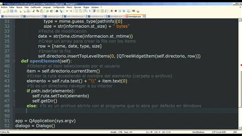 11 Python Pyqt Interfaz Gráfica Tree Widget Signals Acceso Y Control De Datos Youtube