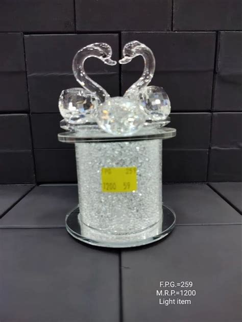 Crystal Crown Twin Duck At ₹ 229piece Crystal Statues In Kolkata Id 6700551812