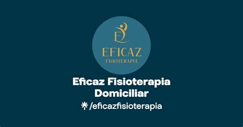 Eficaz Fisioterapia Domiciliar Instagram Tiktok Linktree