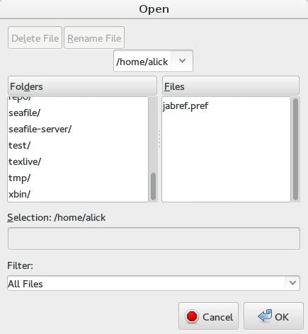 How To Show Hidden Files In Java App S Open File Dialog On Linux Super User