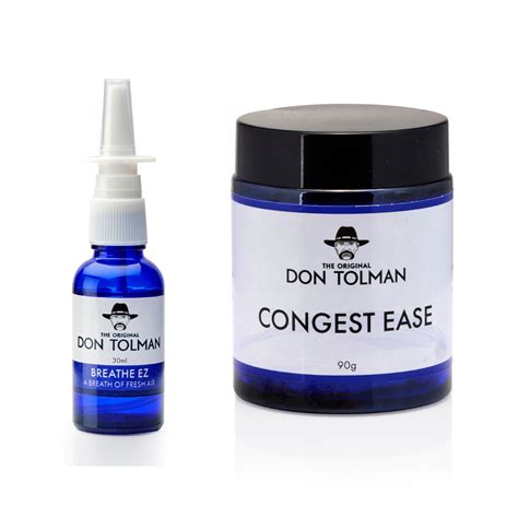 Congest Ease Balm Breathe Ez Nasal Spray The Original Don Tolman