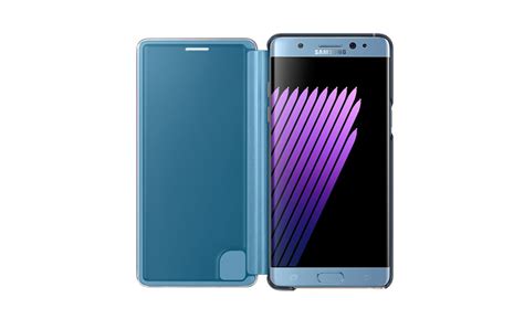 Samsung Clear View Cover Do Galaxy Note 7 Niebieski Etui I Obudowy Na