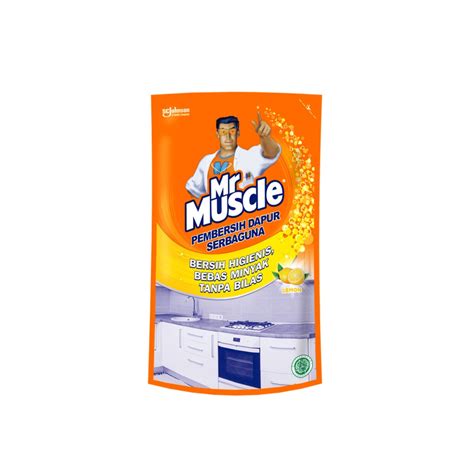 Jual Mr Muscle Kitchen Lemon Pouch 720 Ml Shopee Indonesia