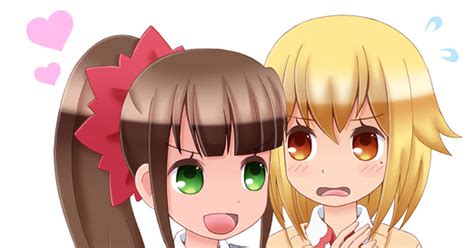 百合 残念な子がくっついてきた💗 Variangel（ヴァリ）のイラスト Pixiv