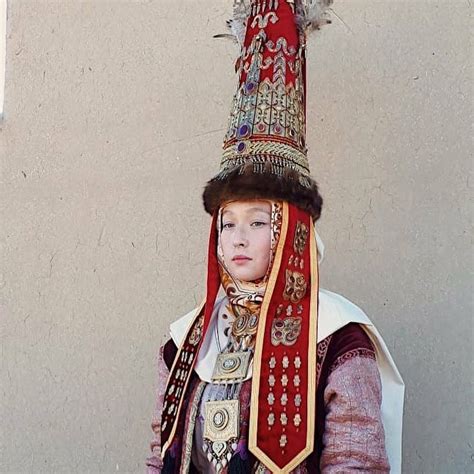 Kazakh Bride Traditional Outfits Desire Clothing National Clothes