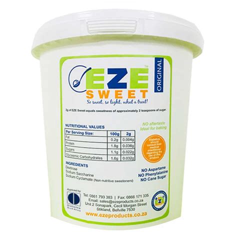 Eze Sweet Sweetener Value Baking Supplies