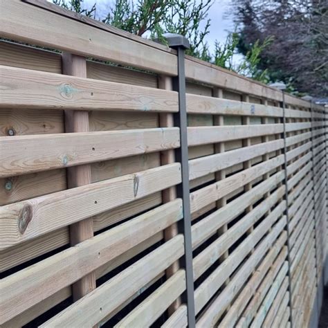 Double Sided Slatted Panel — On The Fence York