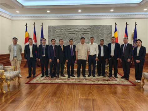 Jin Ping Lu On Linkedin Meeting With Cambodia Deputy Prime Minister Dr Say Sam Al On 15 Dec 2023